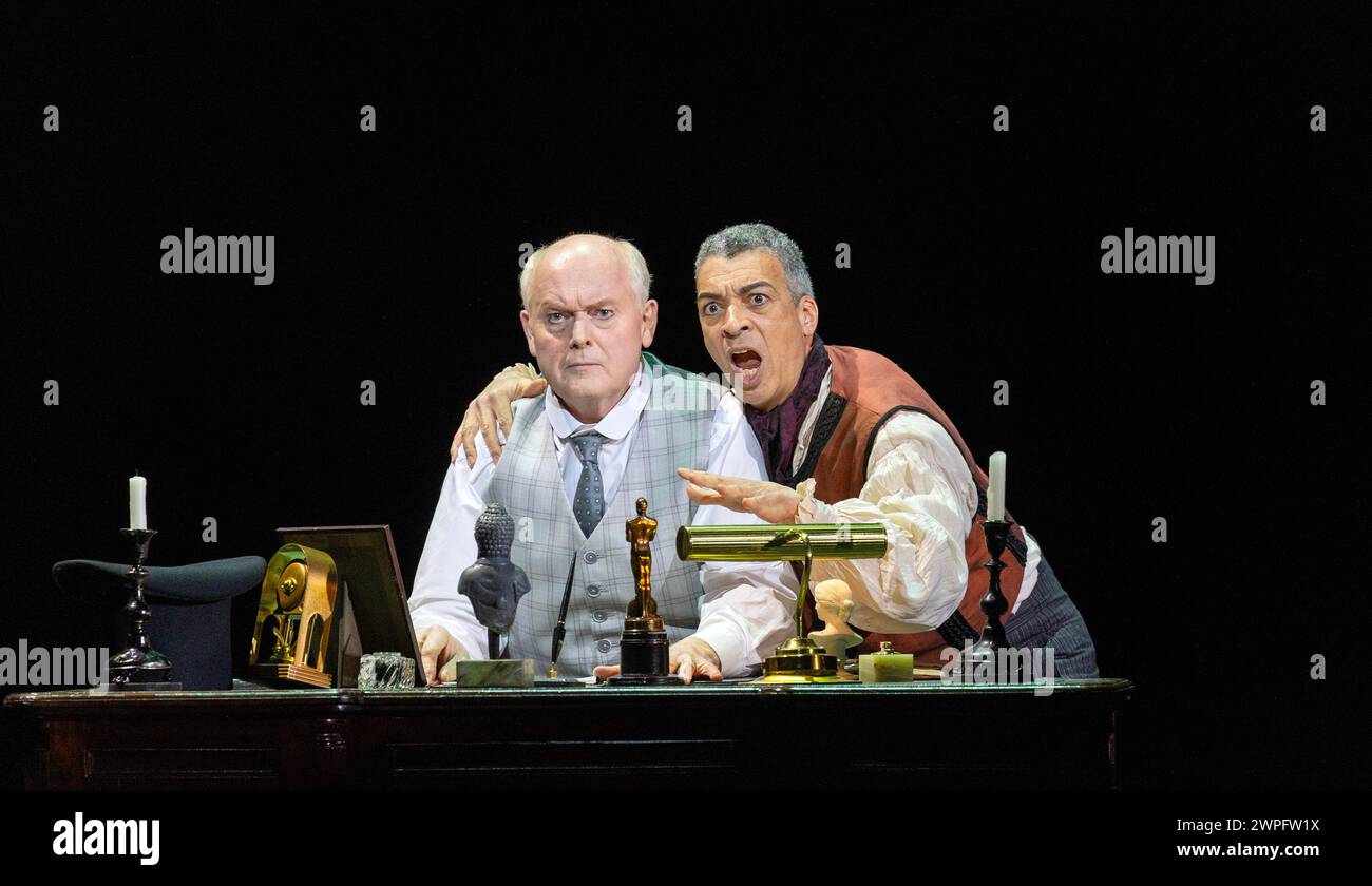 l-r: Mark Le Brocq (Gustav von Aschenbach), Roderick Williams (The ...