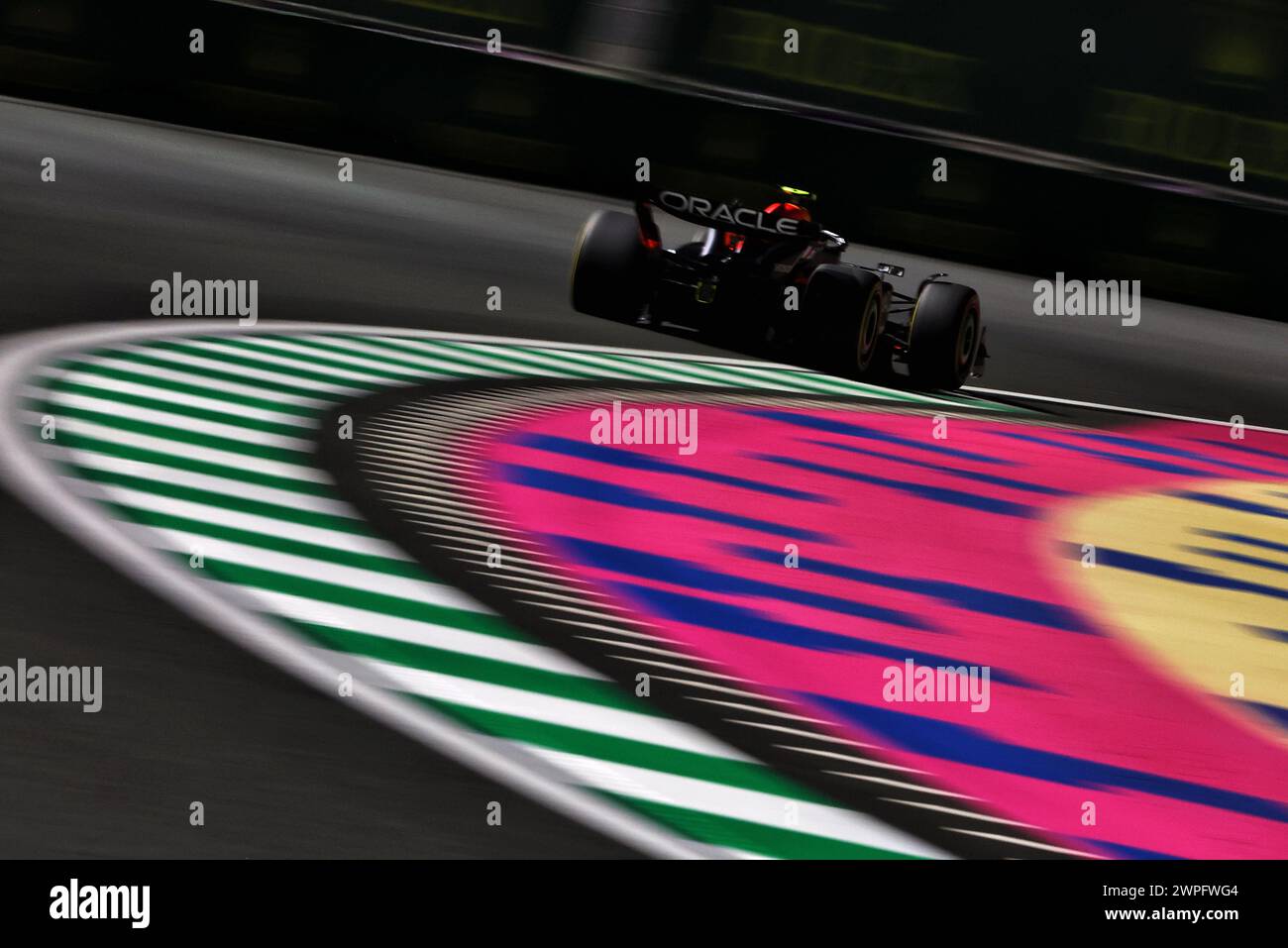 Jeddah, Saudi Arabia. 07th Mar, 2024. Sergio Perez (MEX) Red Bull ...
