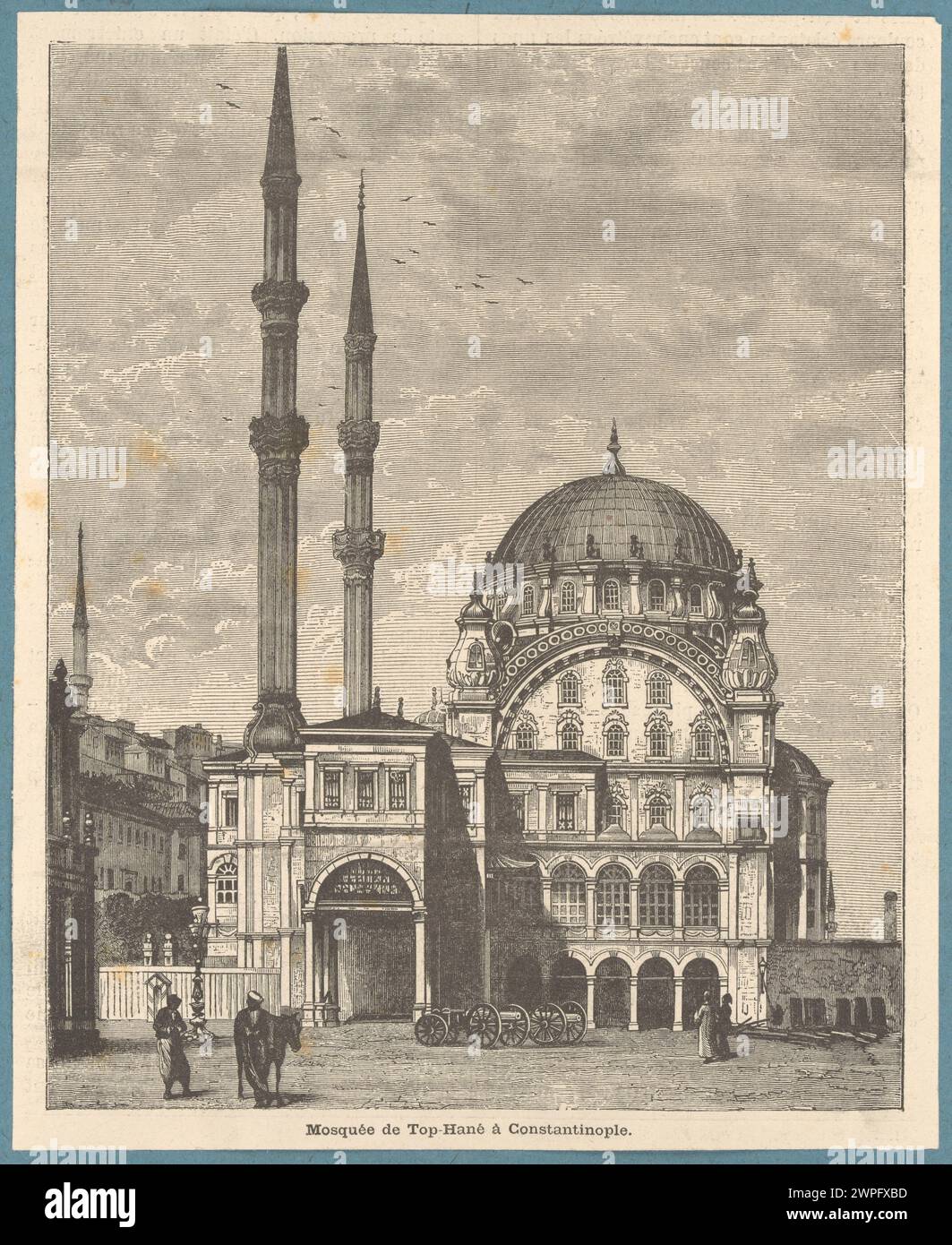 Mosque in Constantinople; 1880-1895 (1880-00-00-1895-00-00 Stock Photo ...
