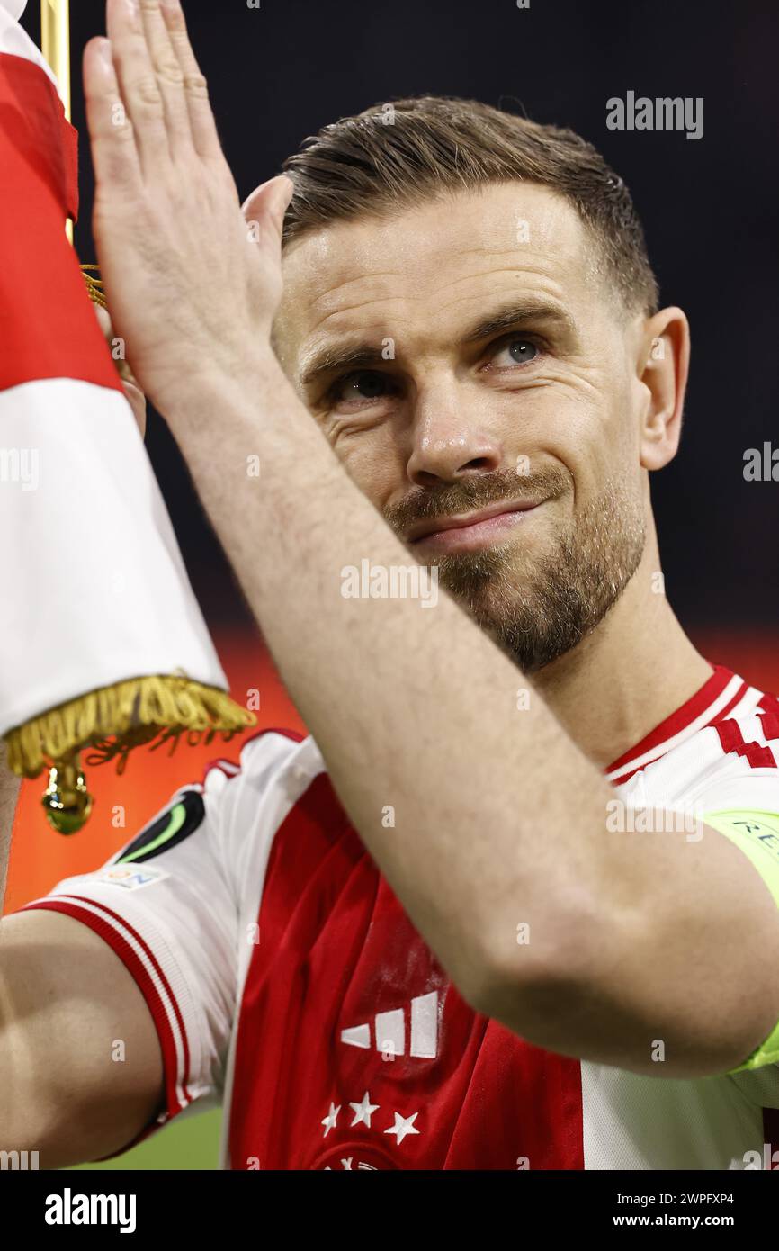 AMSTERDAM - Jordan Henderson of Ajax during the UEFA Conference League ...