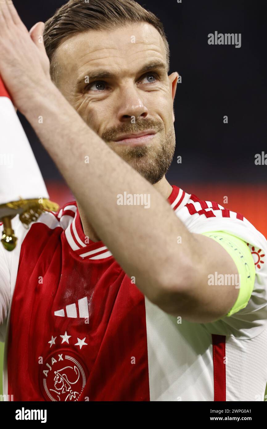 AMSTERDAM - Jordan Henderson of Ajax during the UEFA Conference League ...