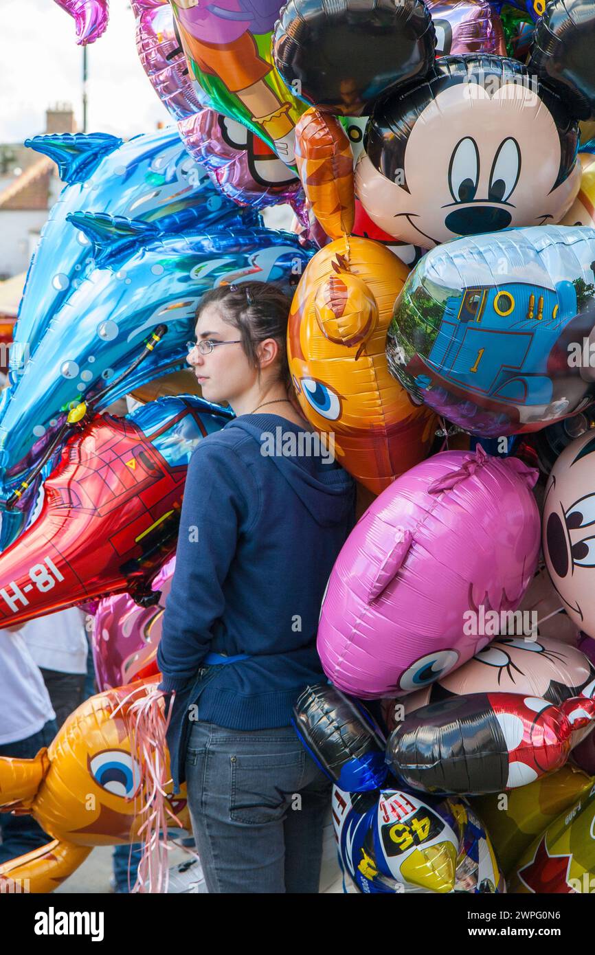 Colorful balloons seller hi-res stock photography and images - Alamy
