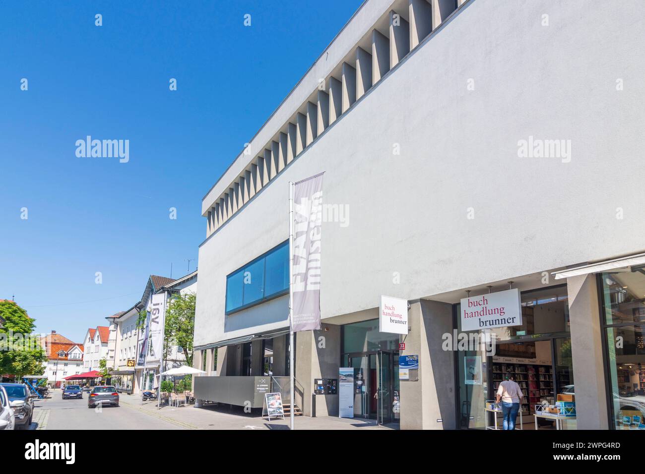 FLATZ Museum Dornbirn Bodensee Lake Constance Vorarlberg Austria Stock ...