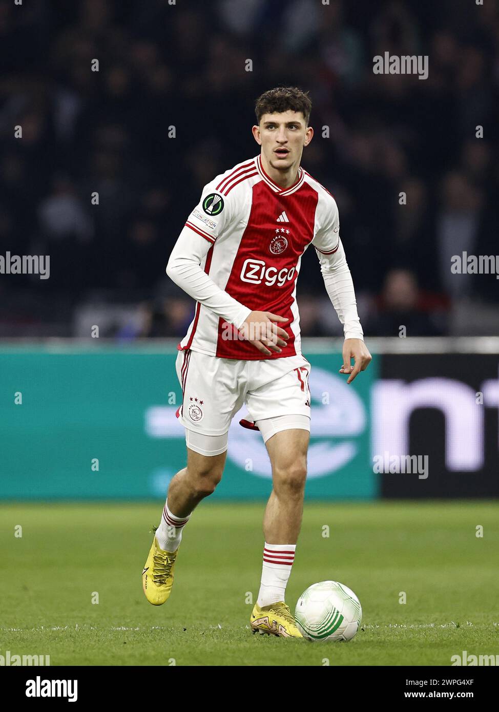 AMSTERDAM -Ahmetcan Kaplan of Ajax during the UEFA Conference League ...