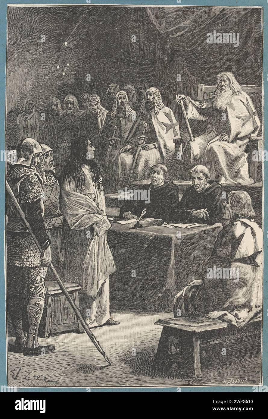 Crusader depiction hi-res stock photography and images - Alamy