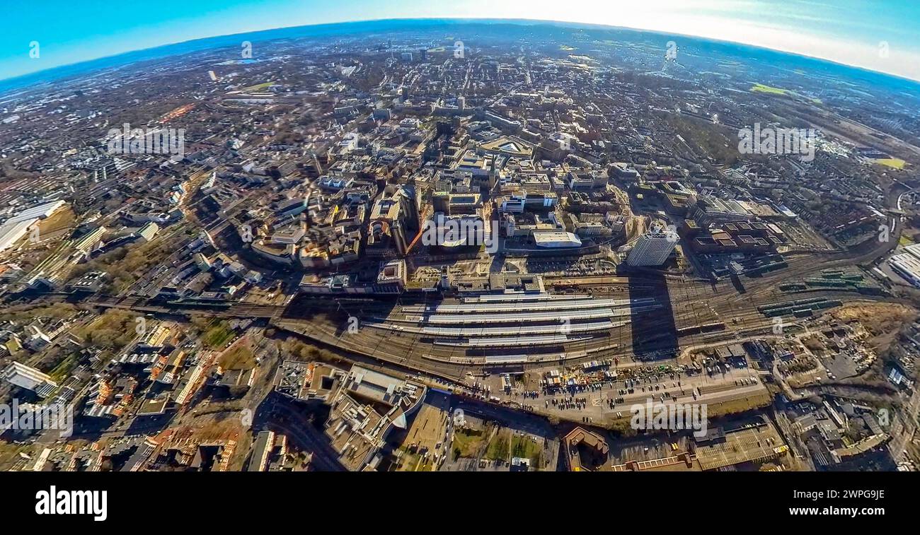 Dortmund central station with tracks hi-res stock photography and ...