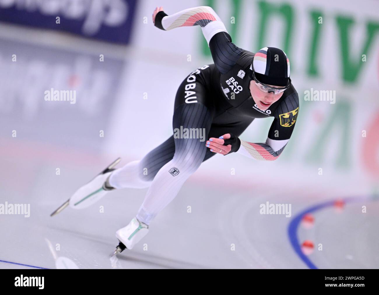 Inzell, Germany. 07th Mar, 2024. Speed skating: Sprint World ...