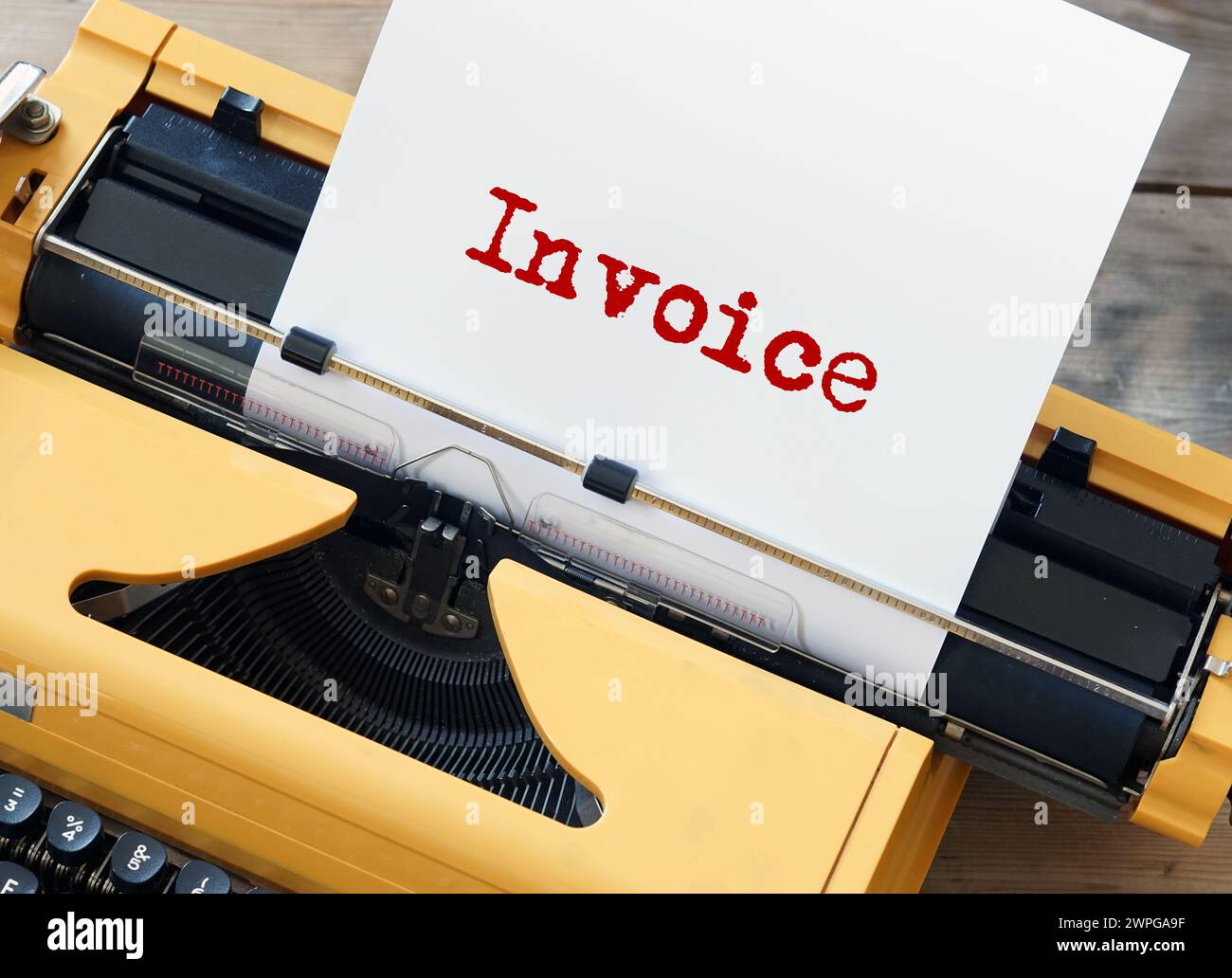 Typed text on a page hi-res stock photography and images - Alamy