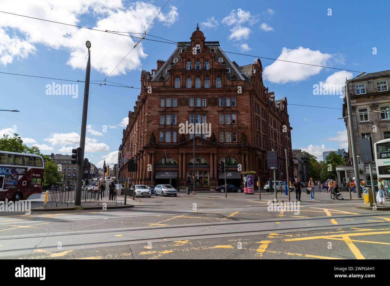 Waldorf Astoria Hotel, The Caledonian, Edinburgh Stock Photo - Alamy