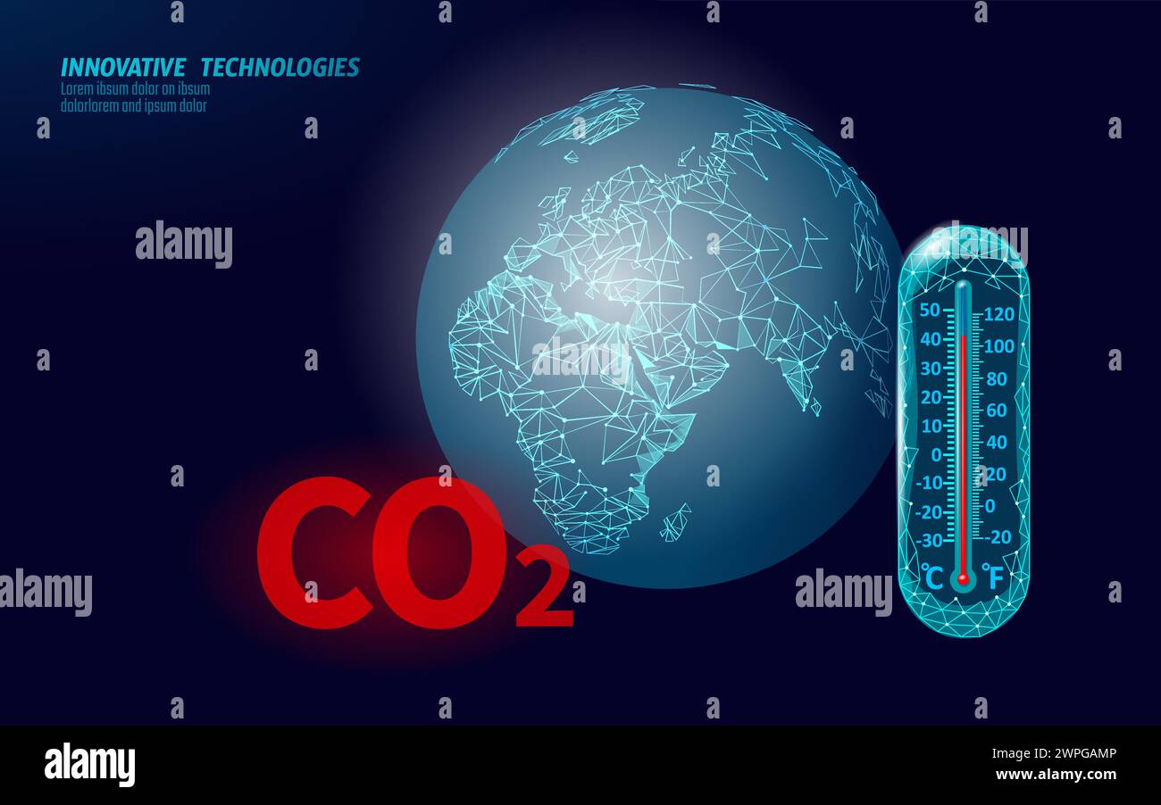 Carbon dioxide CO2 ecology problem eco concept. Renewable organic gas ...