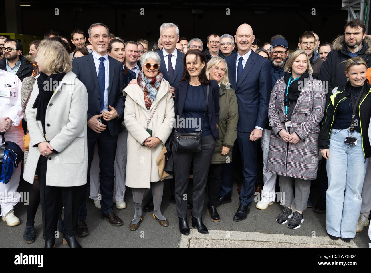 La Hague, France. 07th Mar, 2024. French Minister for Economy and ...