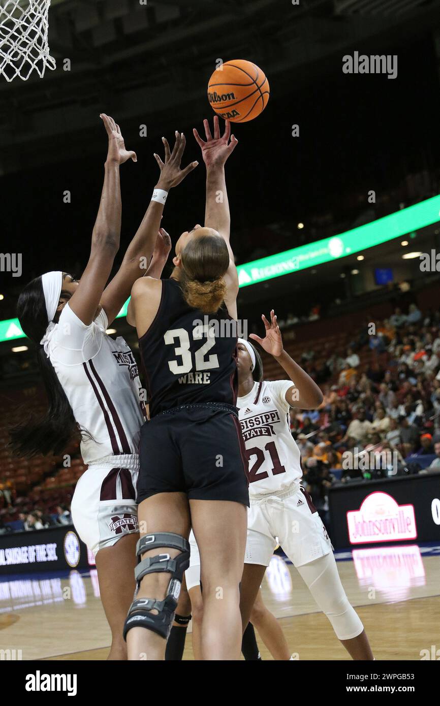 GREENVILLE, SC - MARCH 07: Texas A&M Aggies forward Lauren Ware (32 ...