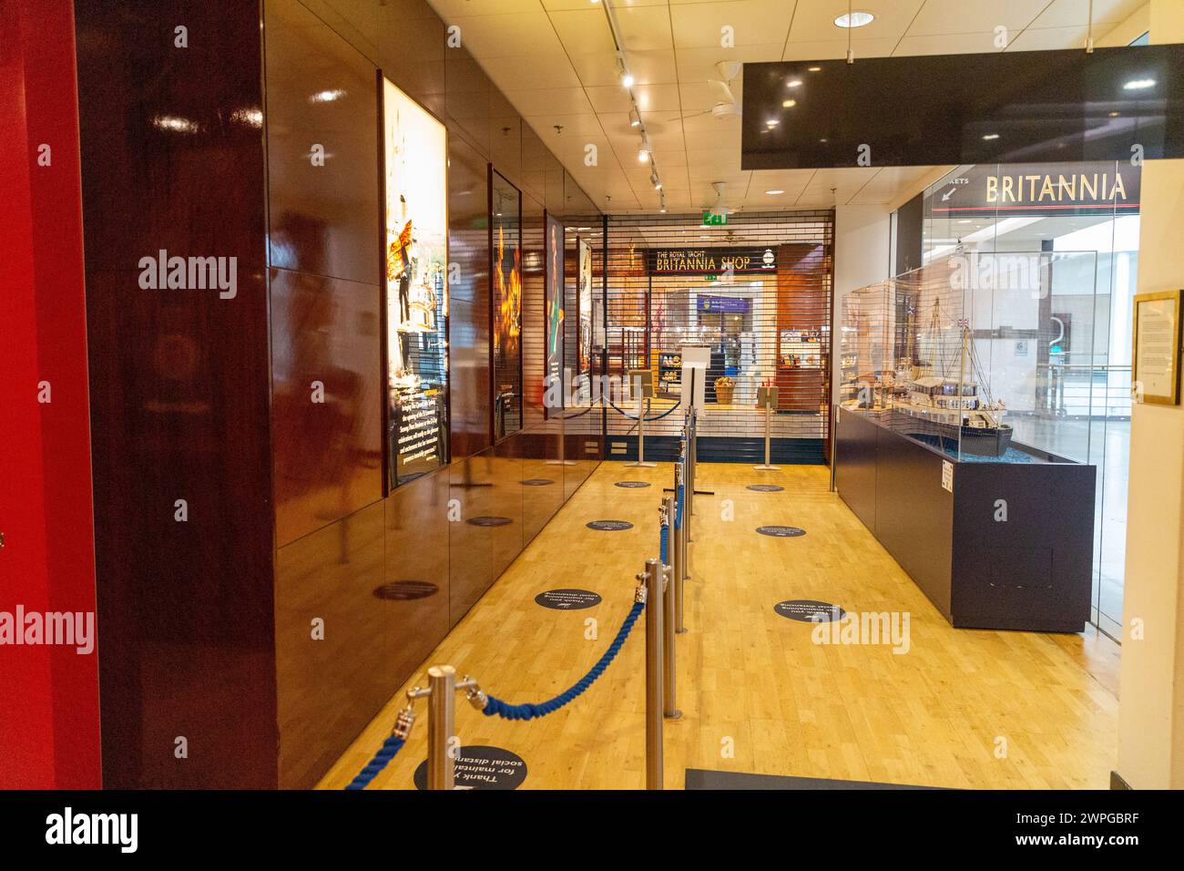 The Royal Yacht Britannia, Edinburgh, Scotland Stock Photo - Alamy