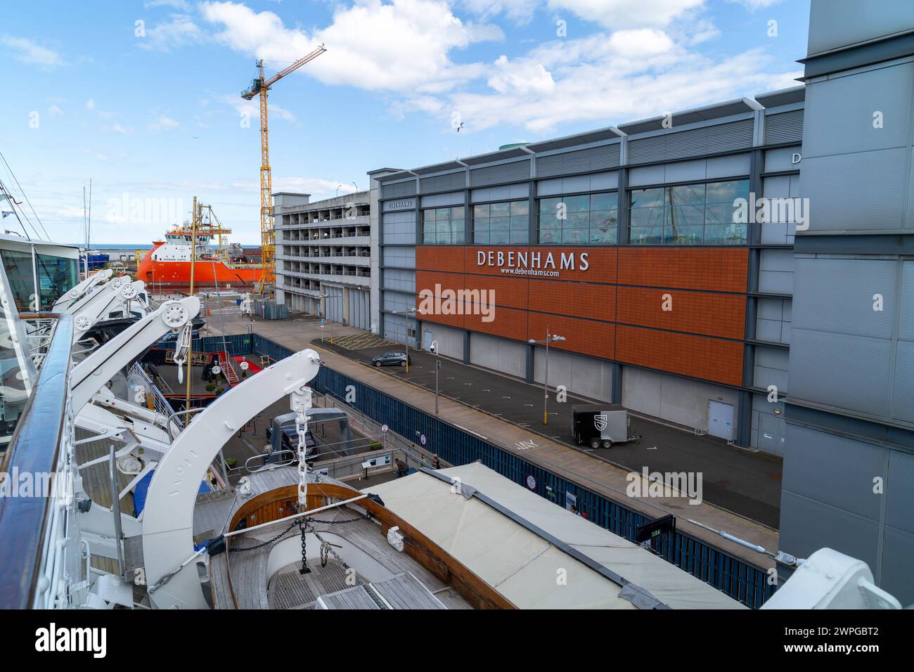 The Royal Yacht Britannia, Edinburgh, Scotland Stock Photo - Alamy