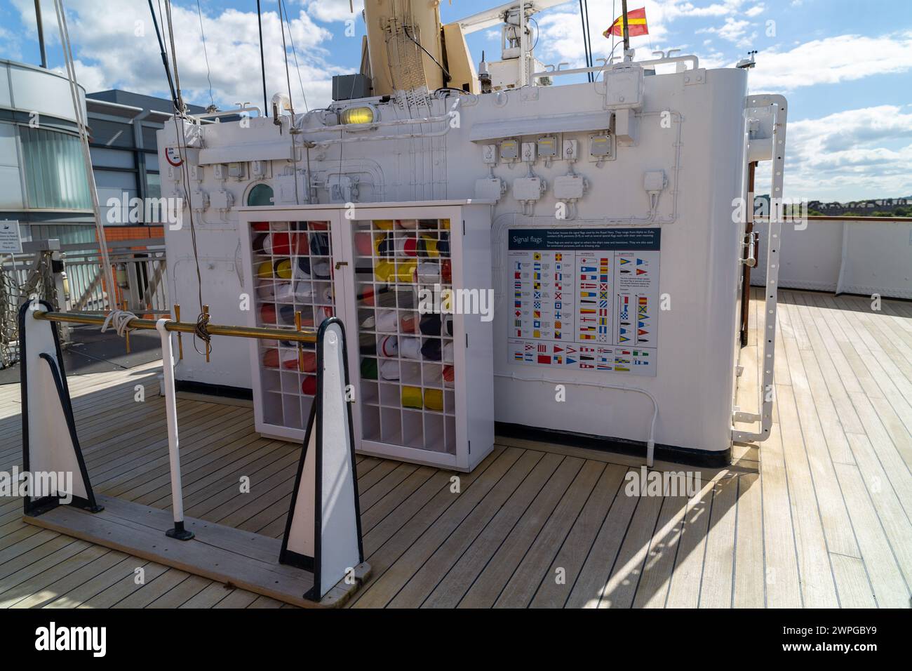 The Royal Yacht Britannia, Edinburgh, Scotland Stock Photo - Alamy