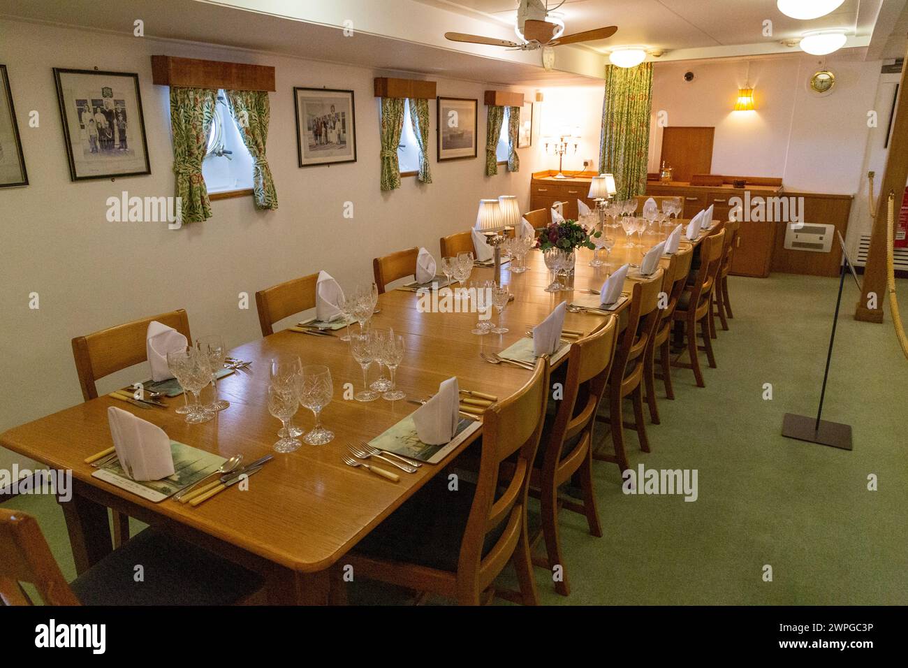 The Royal Yacht Britannia, Edinburgh, Scotland Stock Photo - Alamy