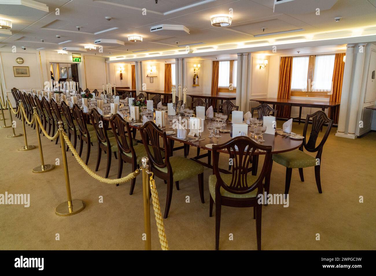 The Royal Yacht Britannia, Edinburgh, Scotland Stock Photo - Alamy