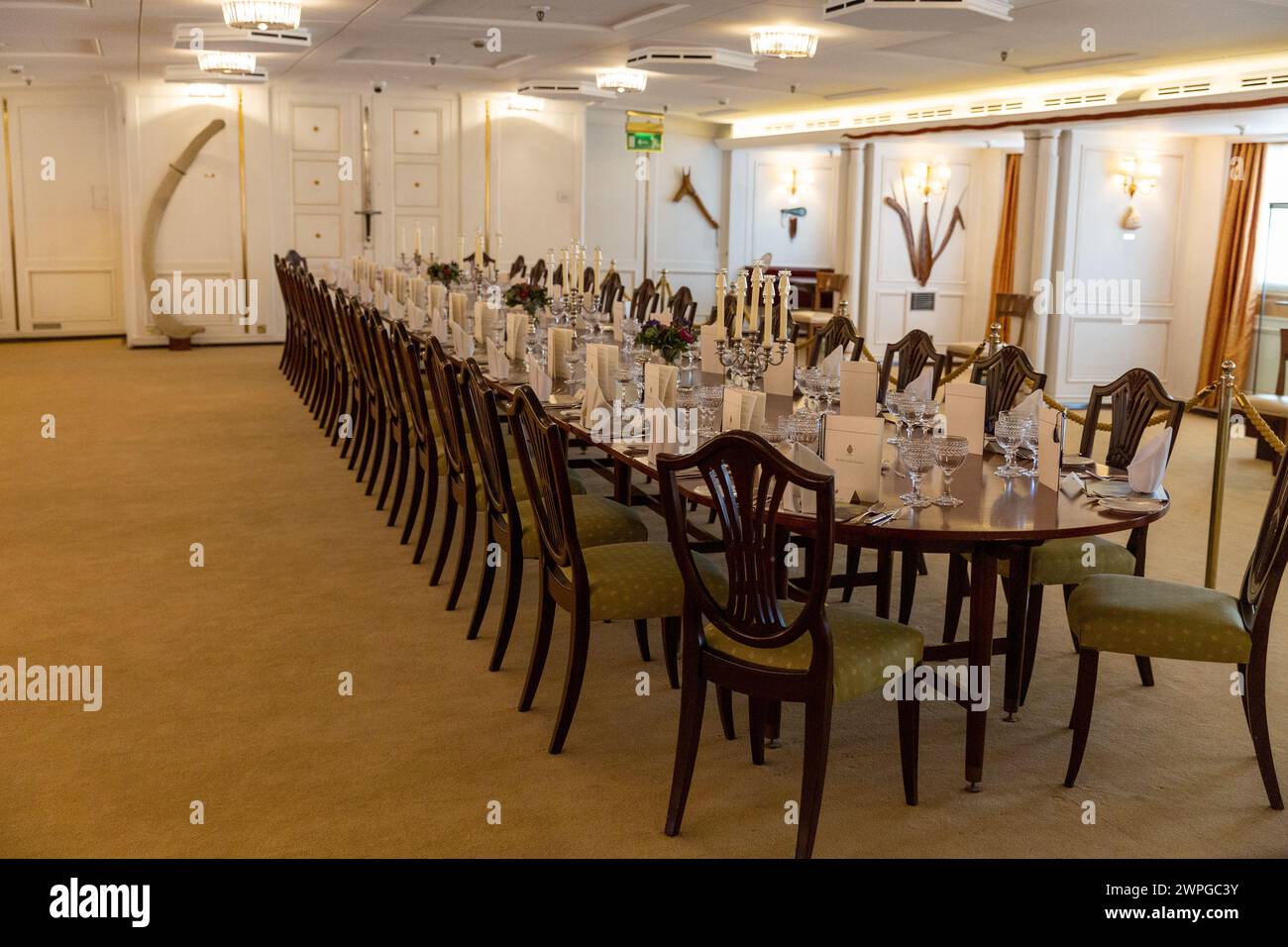 The Royal Yacht Britannia, Edinburgh, Scotland Stock Photo - Alamy