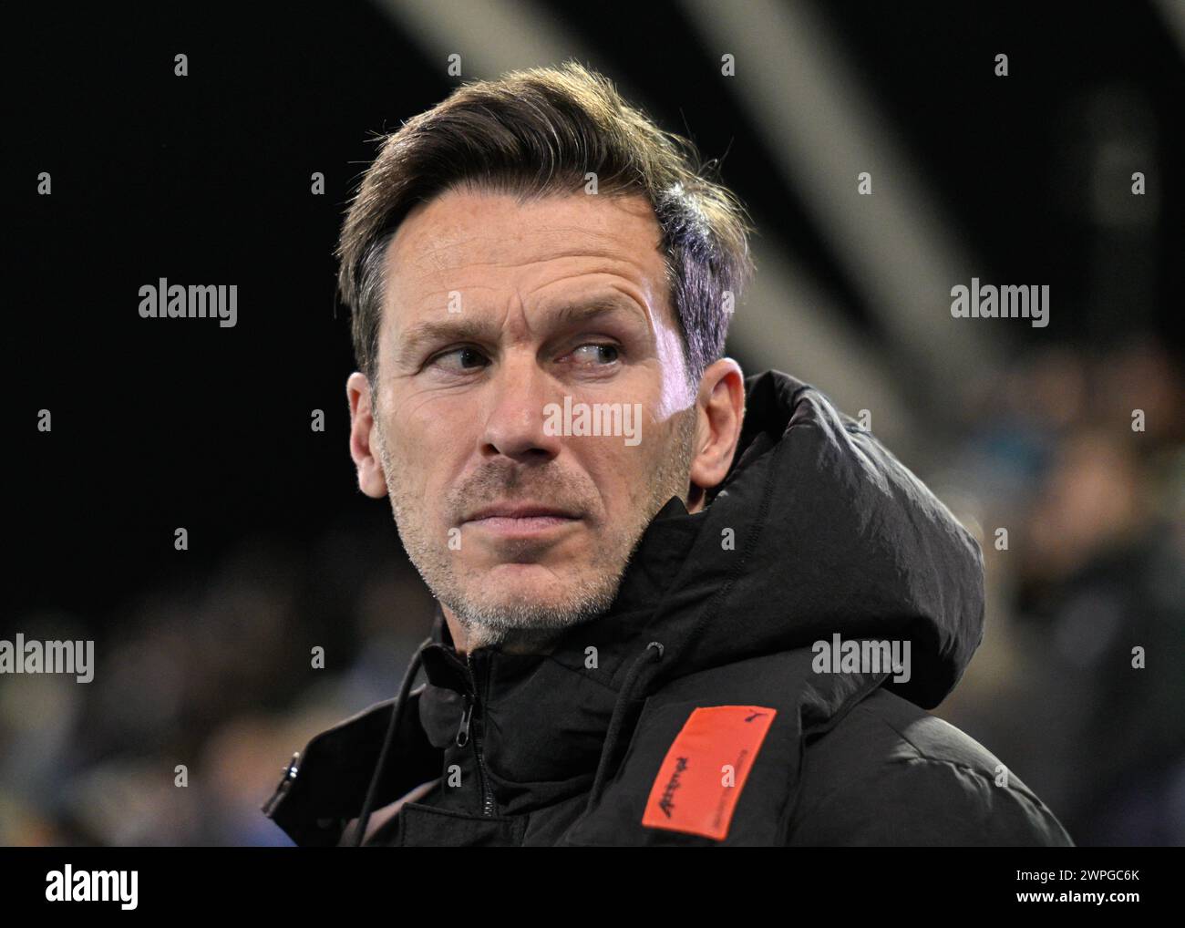 Gareth Taylor manager of Manchester City Women ahead of kick off ...