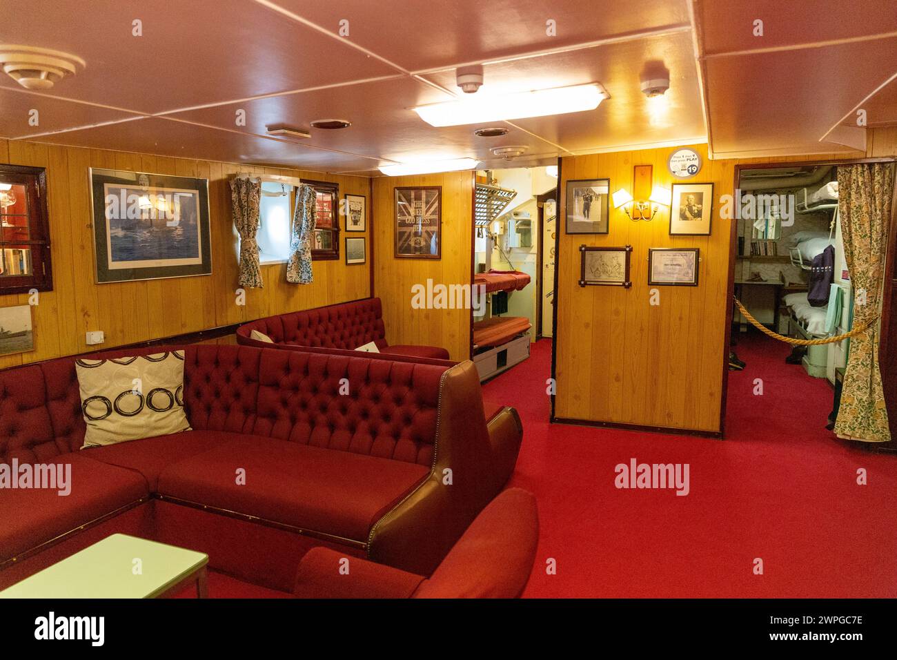The Royal Yacht Britannia, Edinburgh, Scotland Stock Photo - Alamy