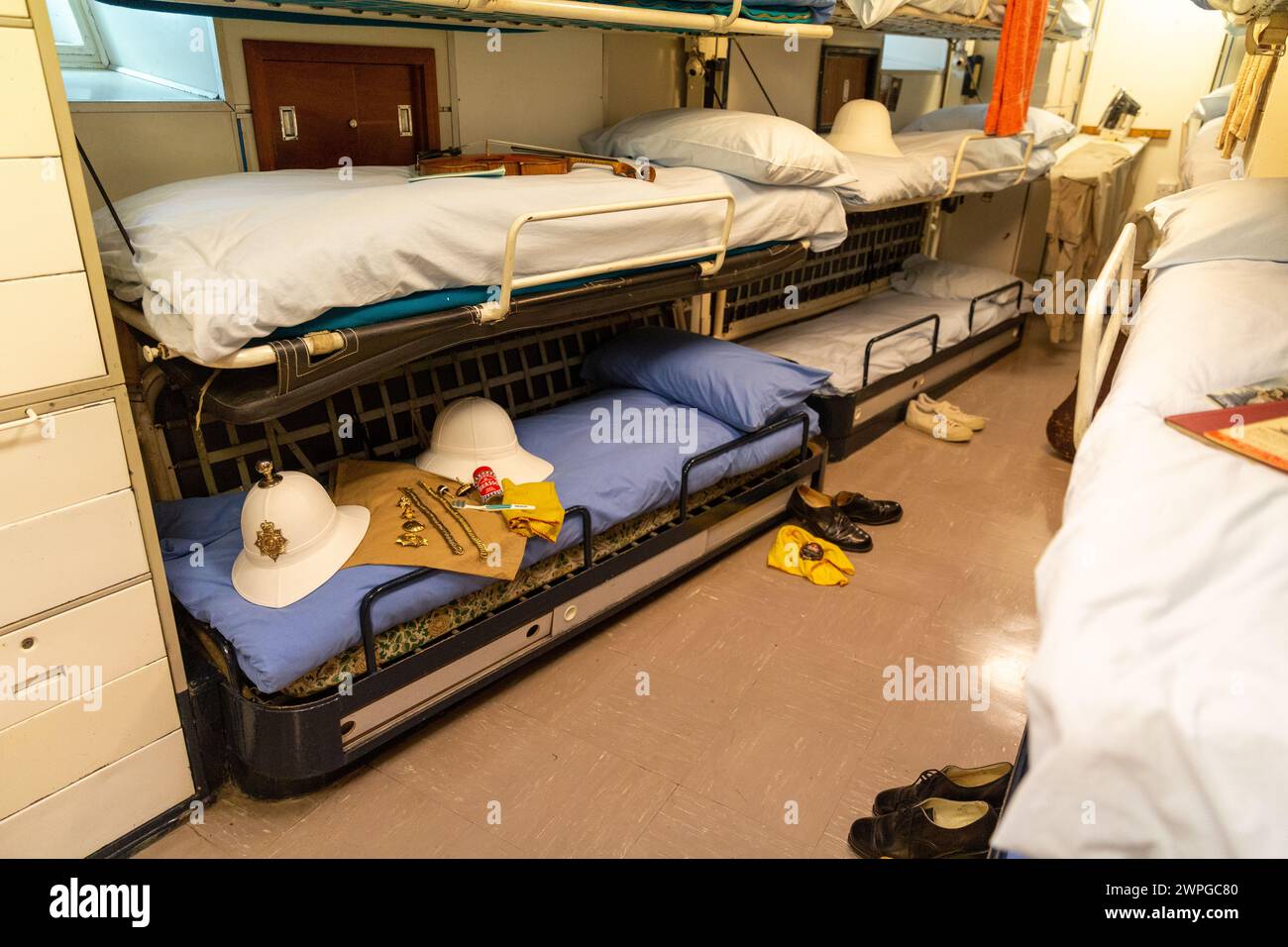 The Royal Yacht Britannia, Edinburgh, Scotland Stock Photo - Alamy