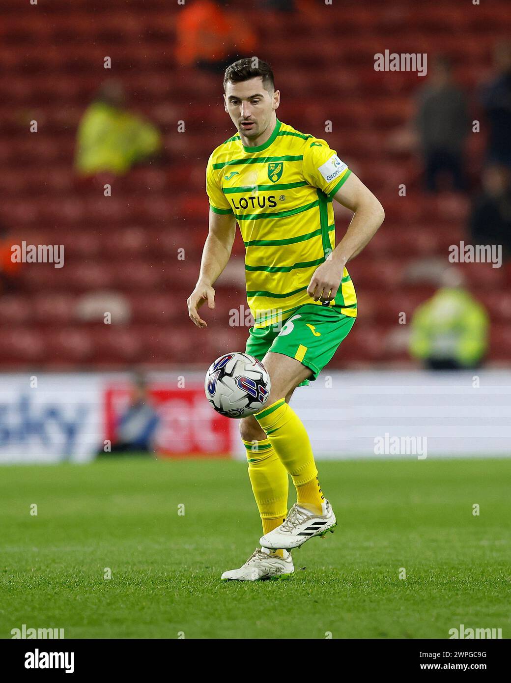 Norwich City's Christian Fassnacht in action during the Sky Bet ...