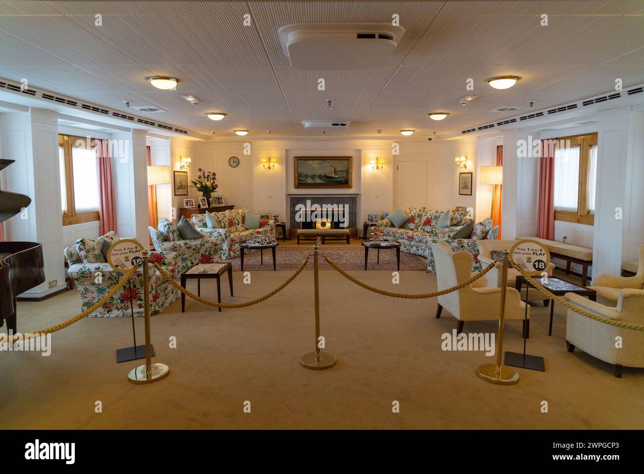 The Royal Yacht Britannia, Edinburgh, Scotland Stock Photo - Alamy