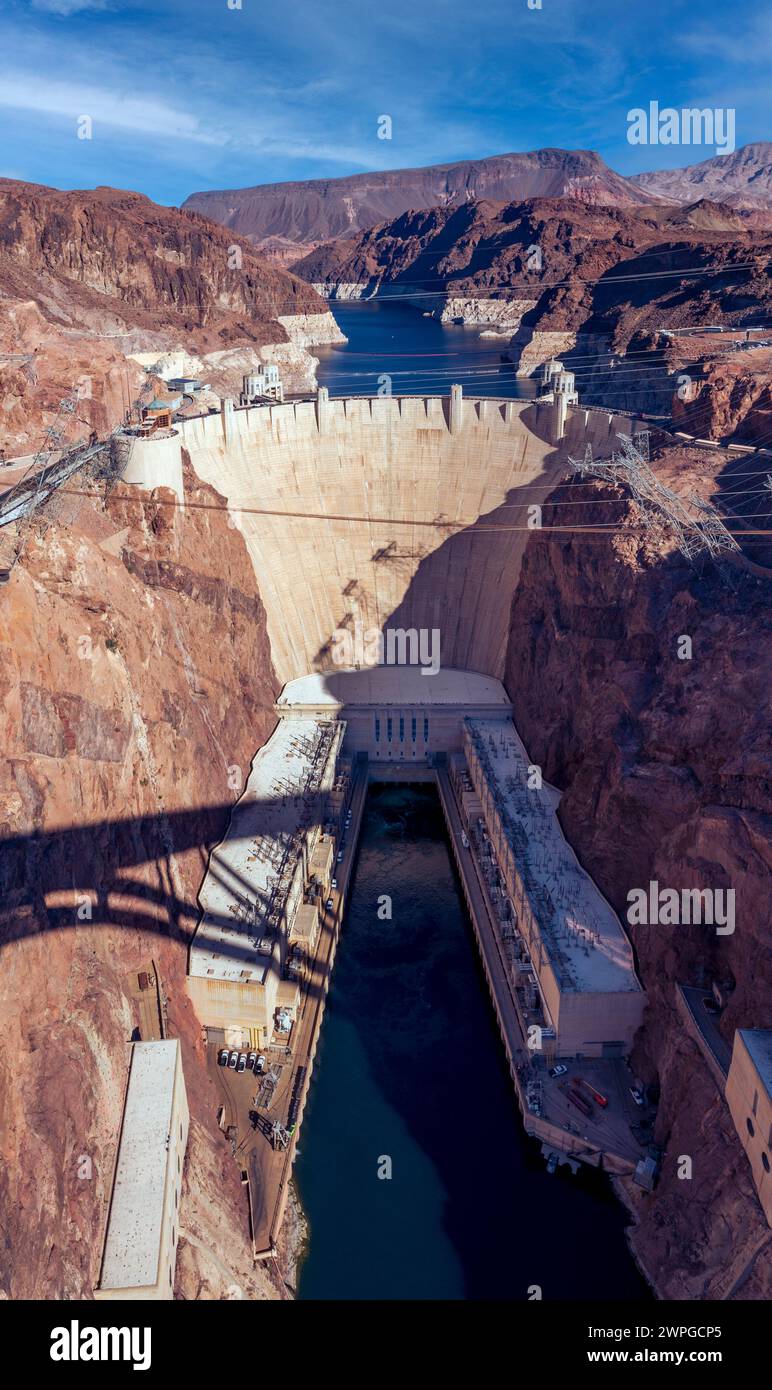 Hoover dam construction era hi-res stock photography and images - Alamy