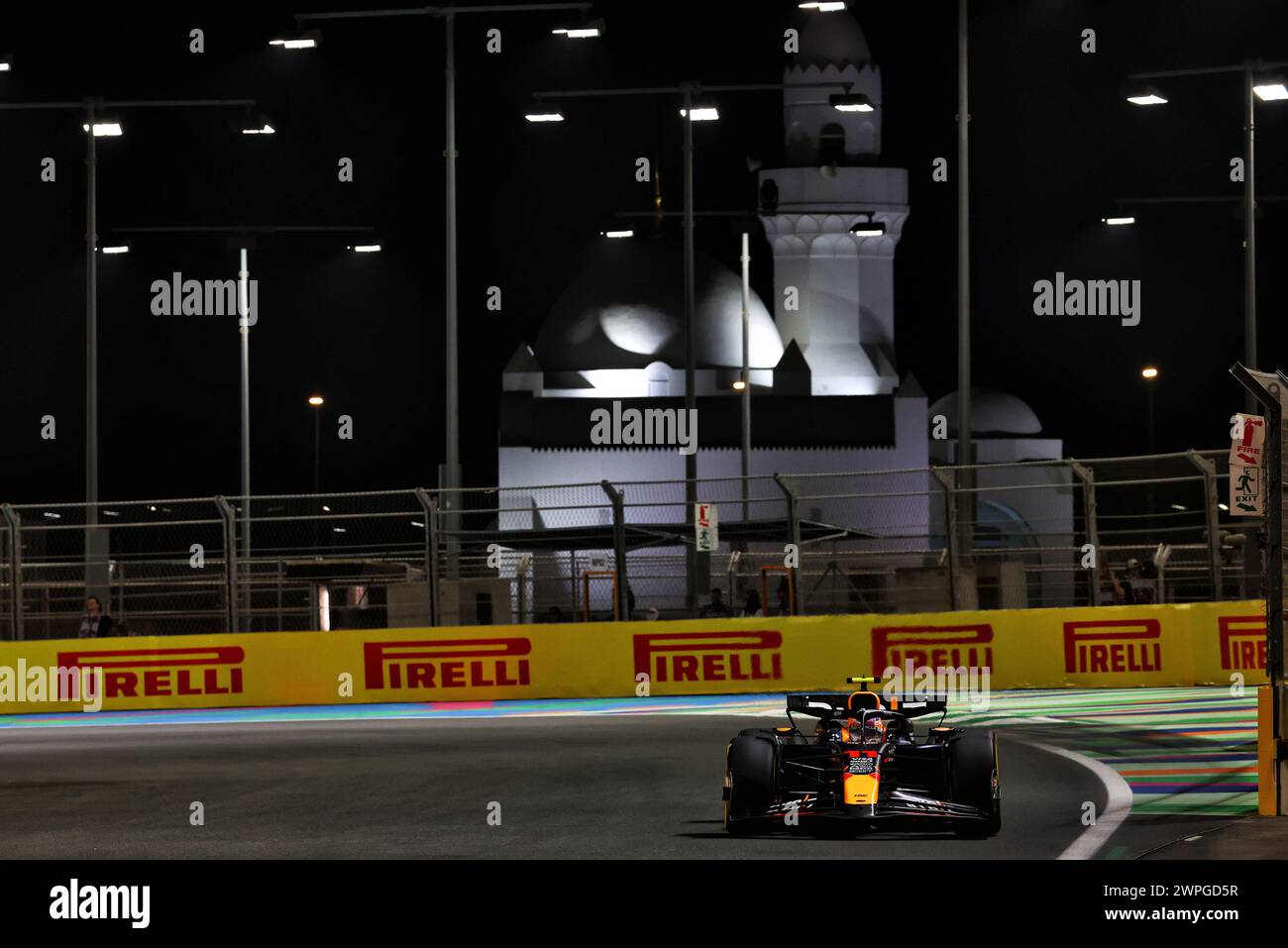 Jeddah, Saudi Arabia. 07th Mar, 2024. Sergio Perez (MEX) Red Bull ...