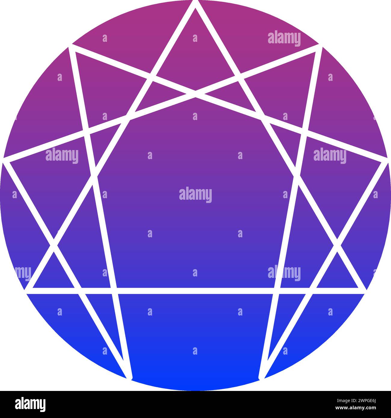 Enneagram of personality Stock Vector Images - Alamy