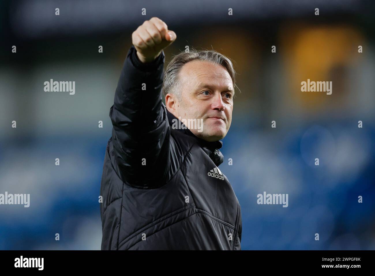 Molde 20240307.Molde's coach Erling Moe after the 2-1 victory in the ...