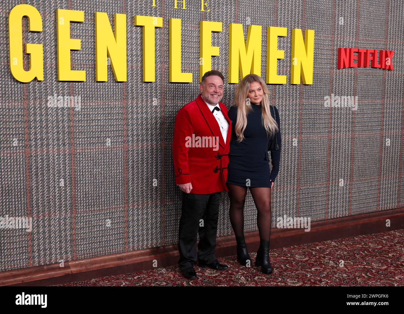 Actor John Thomson and his daughter Olivia Thomson attend the UK Series ...