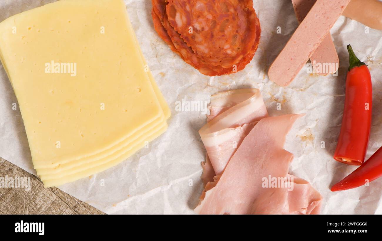 Ingredients preparations of traditional Portuguese snack food ...