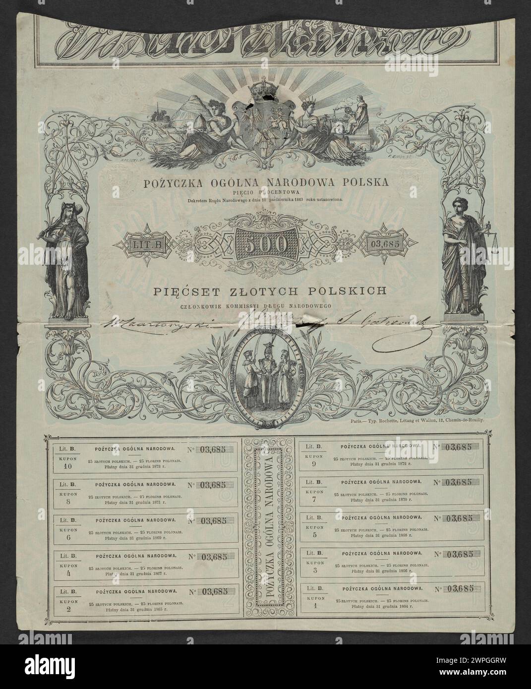 General Polish national Poland 5%%%%; National government; 1863 (1863 ...