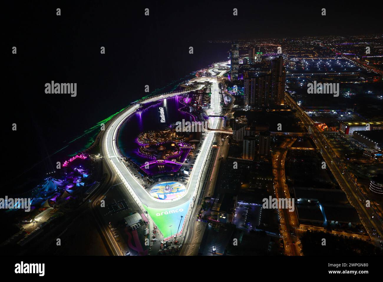 Jeddah, Saudi Arabia. 7th Mar, 2024. General view, F1 Grand Prix of ...