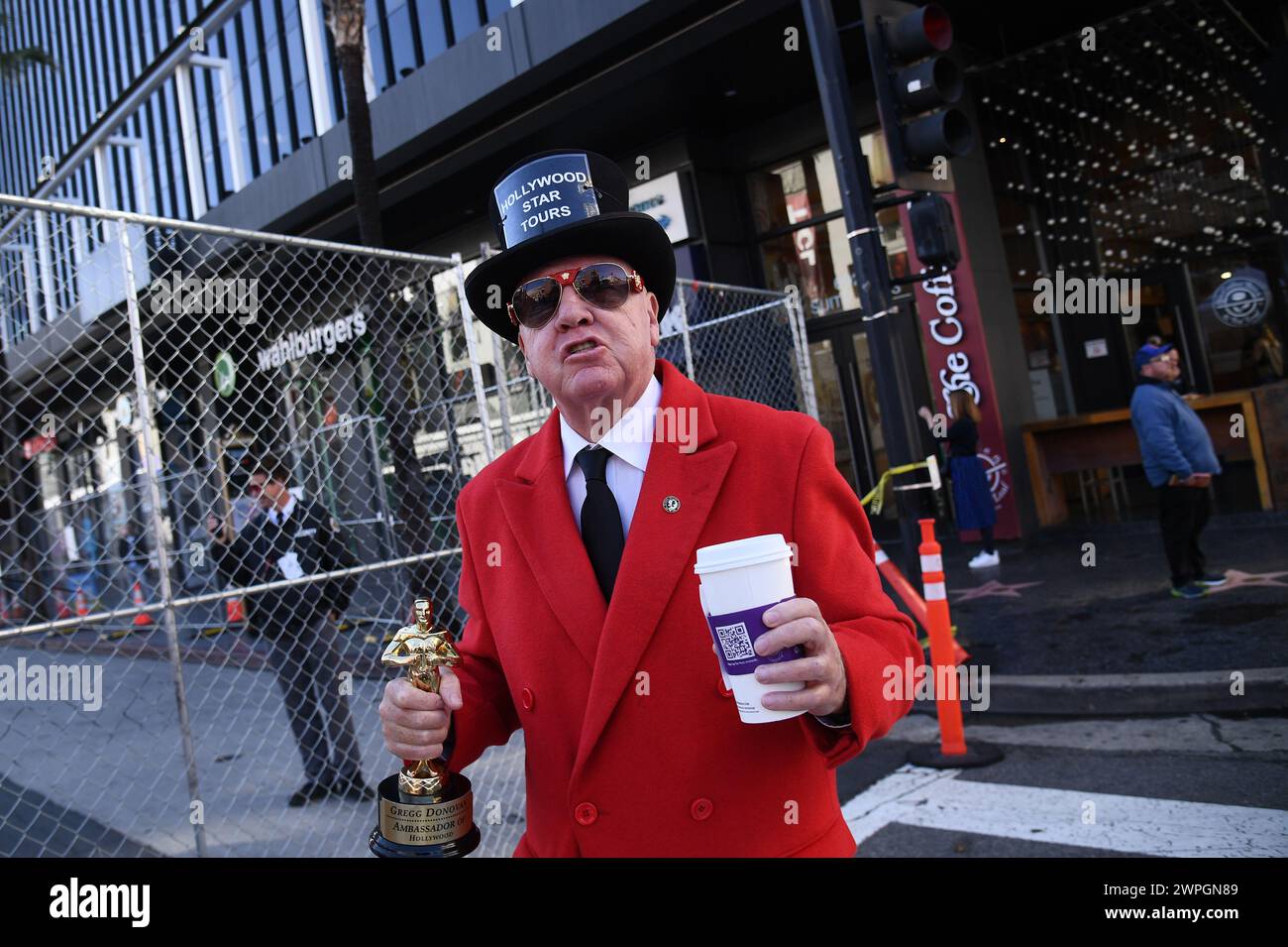 Los Angeles, USA. 07th Mar, 2024. Greg Donavan, from Hollywood Stars ...