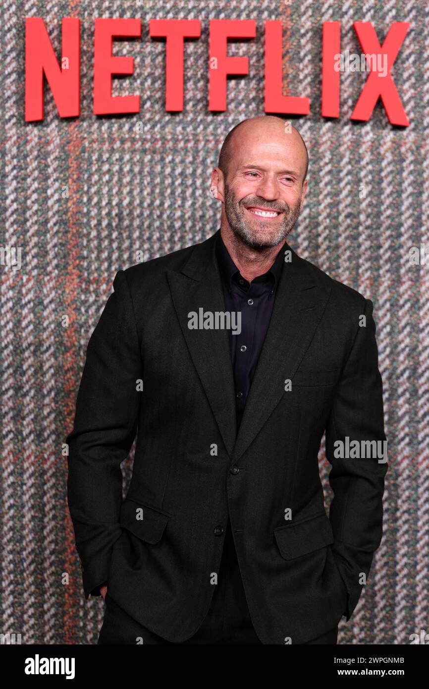 Actor Jason Statham attends the UK Series Global Premiere of "The ...
