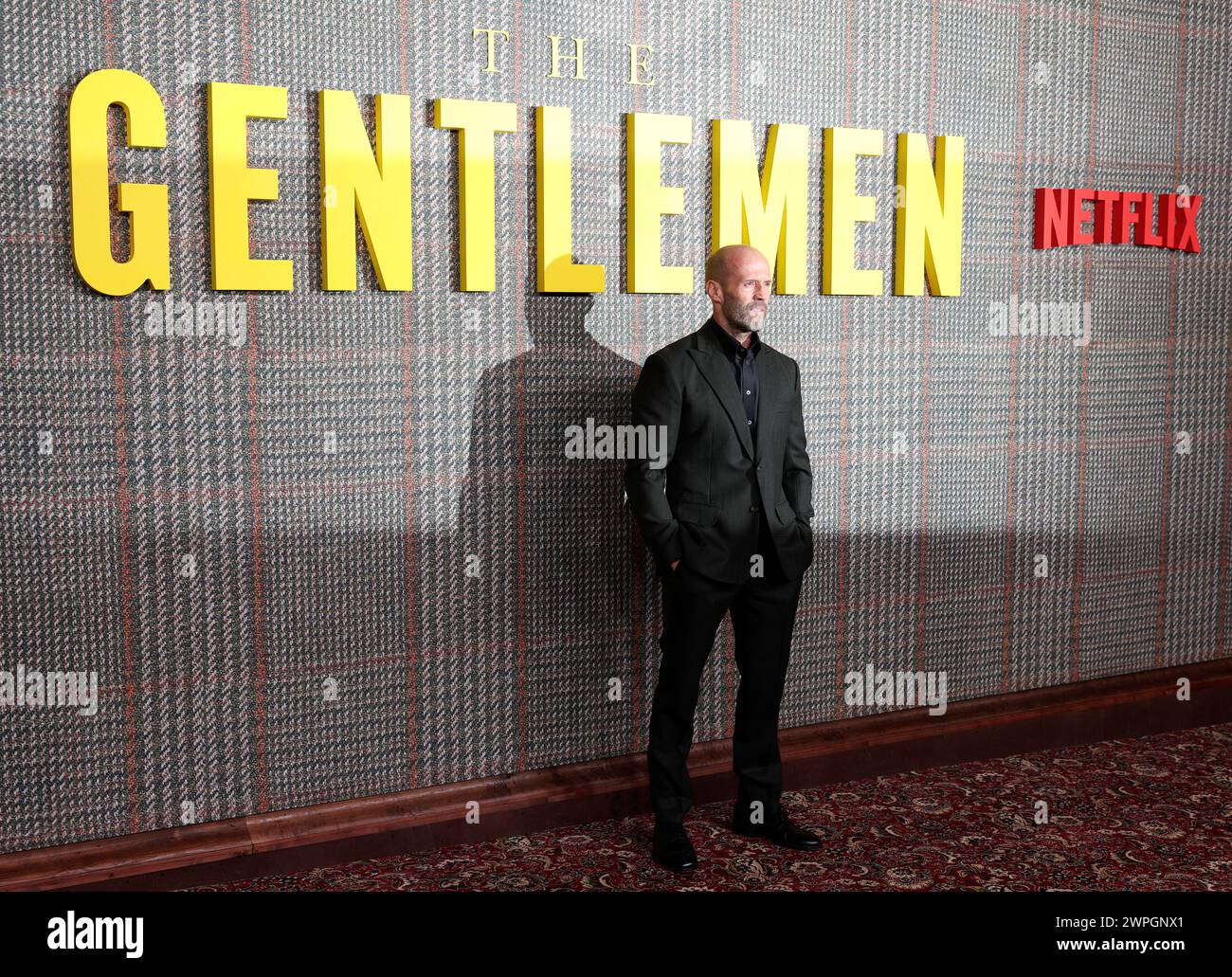Actor Jason Statham attends the UK Series Global Premiere of "The ...