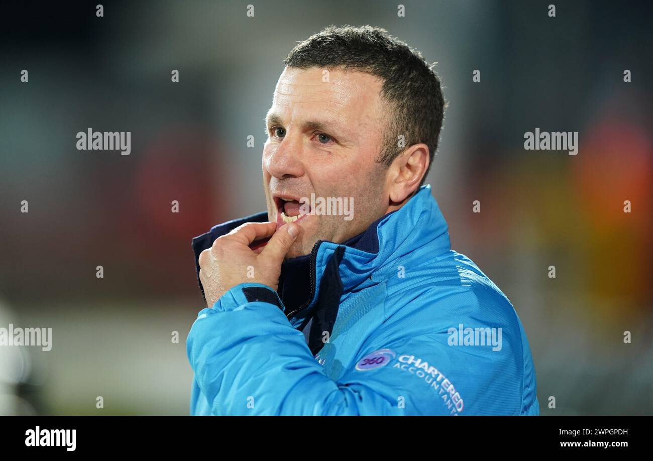 Hull Kingston Rovers head coach Willie Peters before the Betfred Super ...