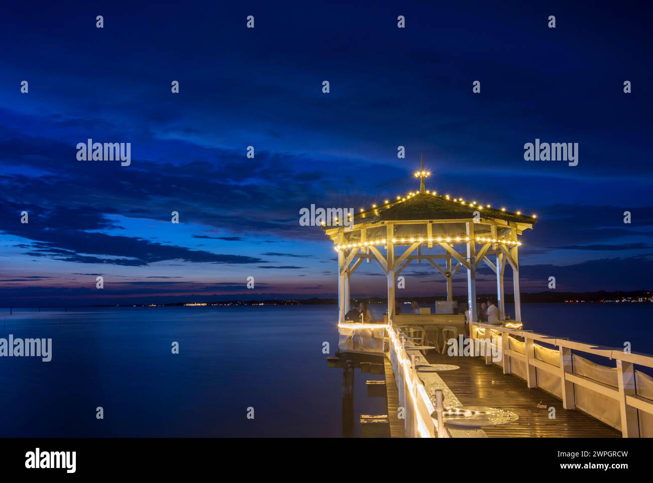 lake Bodensee Lake Constance, bridge Fischersteg Bregenz Bodensee Lake ...