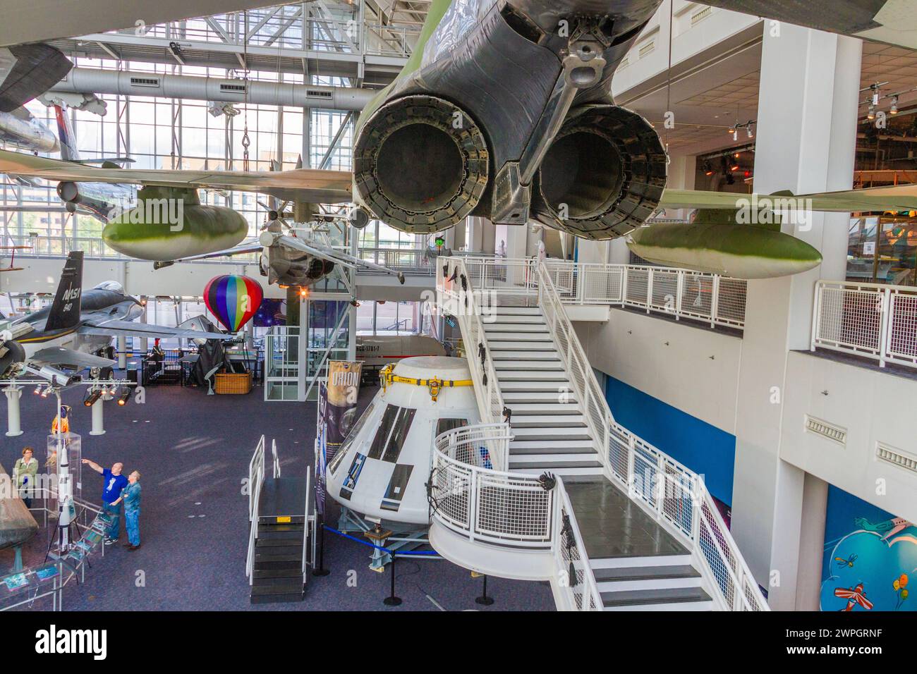 The Virginia Air and Space center Museum in Hampton Roads, Virginia ...