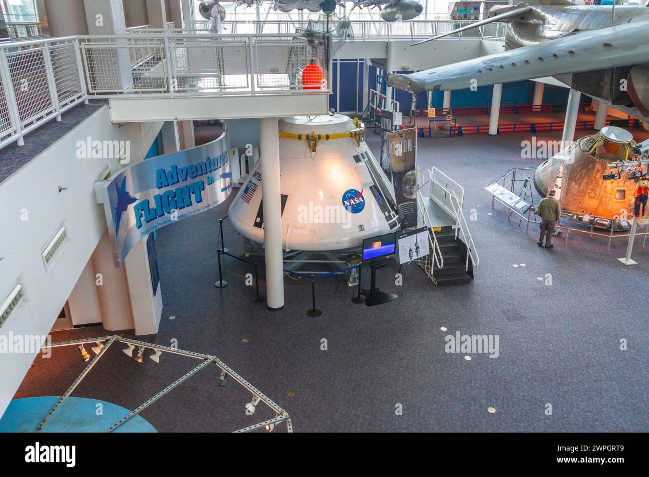 The Virginia Air and Space center Museum in Hampton Roads, Virginia ...