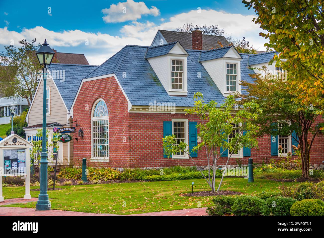 Historic Yorktown in the Colonial National Historical Park in Virginia ...