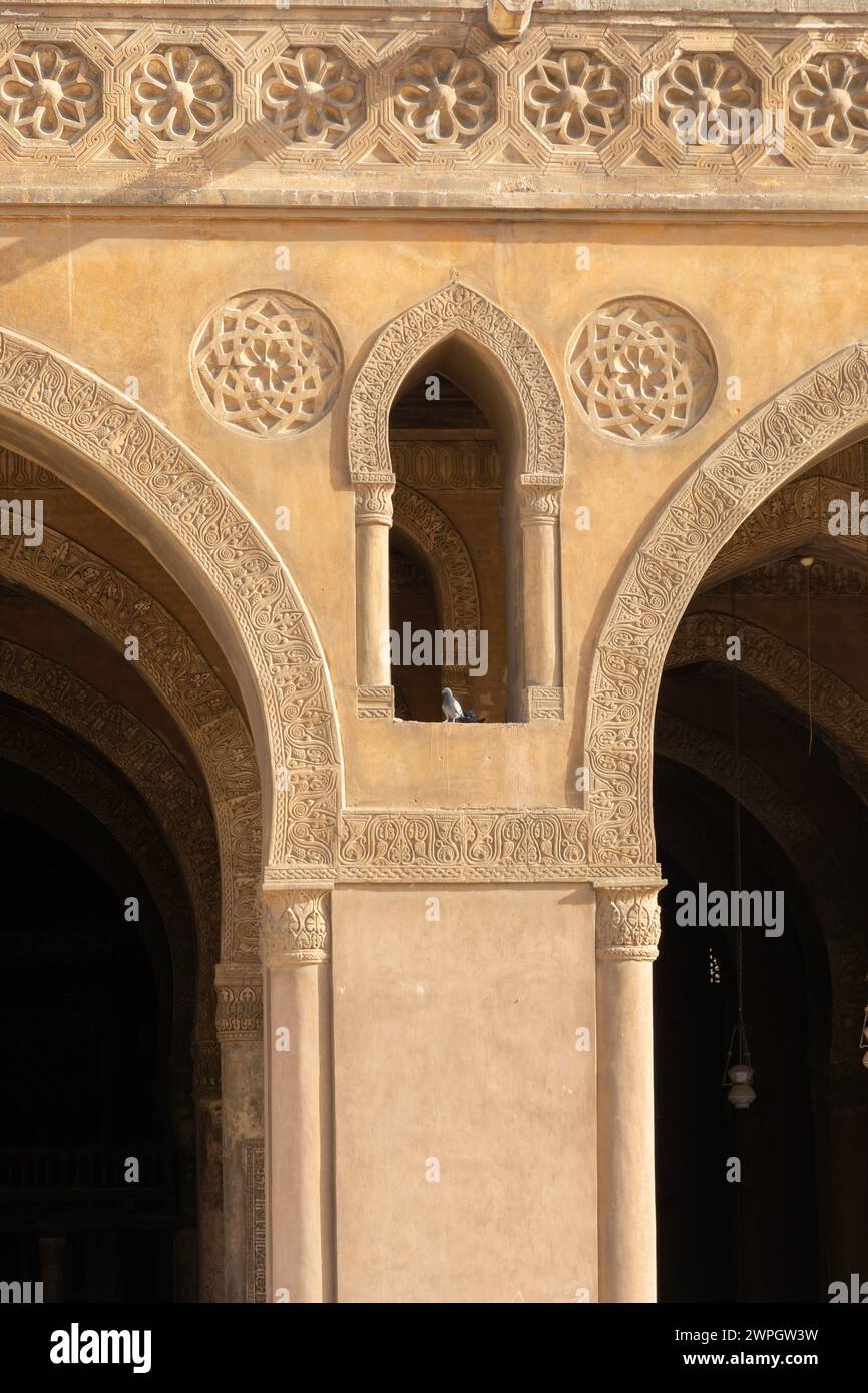 Decorative elements of of Mosque of Ibn Tulun - one of the oldest ...