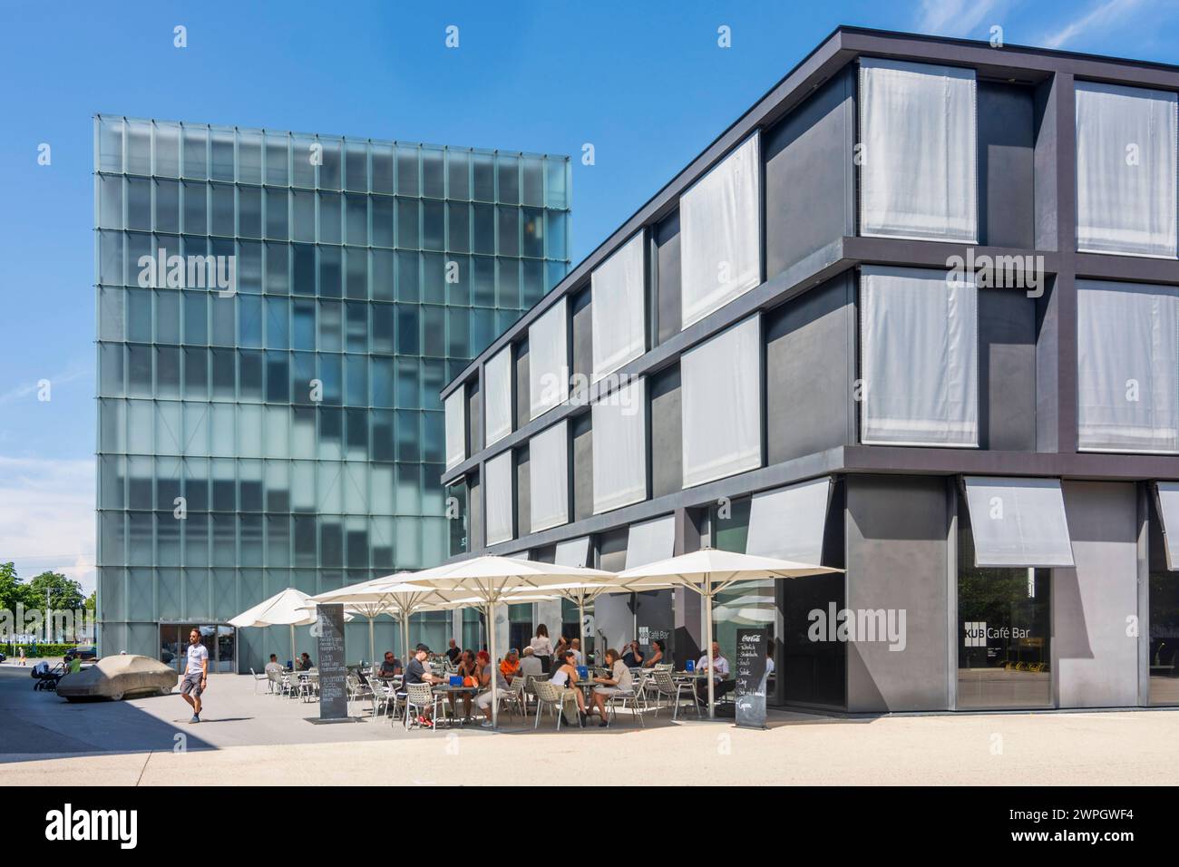 art gallery Kunsthaus Bregenz Bregenz Bodensee Lake Constance ...