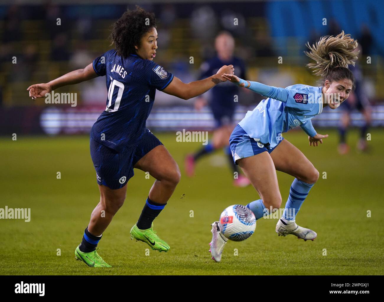 Manchester city's laia aleixandri during the fa women's continental ...