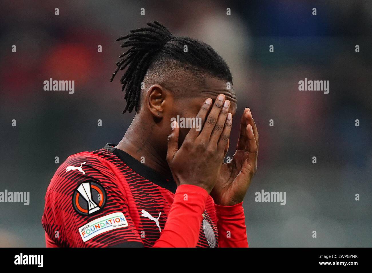 Milan, Italia. 07th Mar, 2024. Rafael Leao (AC Milan); during the UEFA ...
