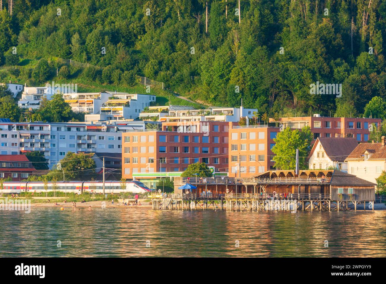 lake Bodensee Lake Constance, Mili former military bath, EC tzrain opf ...