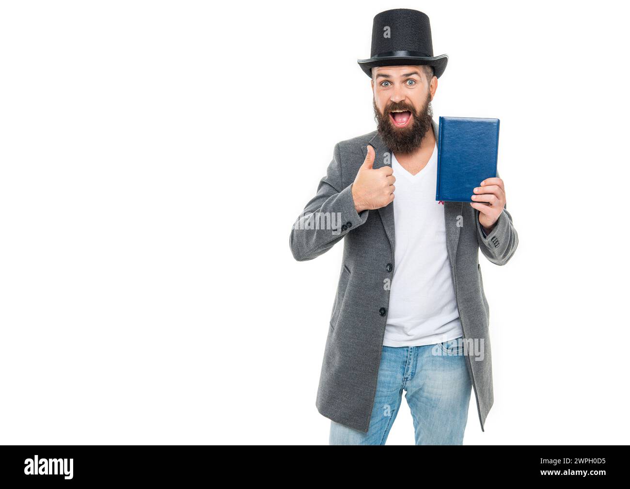 Back to school. Education concept. Knowledge of educated man ...