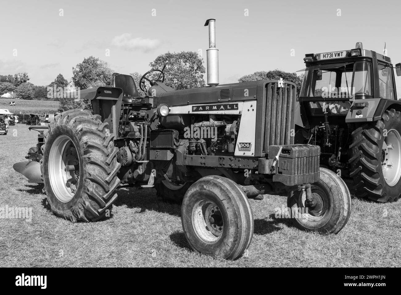 Farmall tractor historical Black and White Stock Photos & Images - Alamy